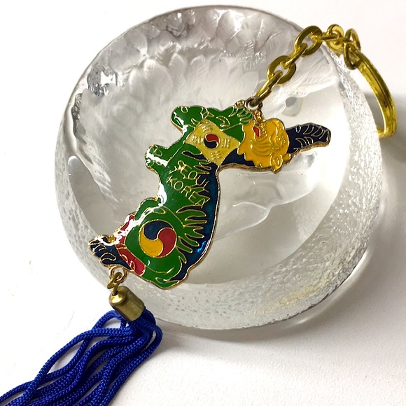 Vintage | Accessories | Seoul Korea Map Design Keychain | Poshmark